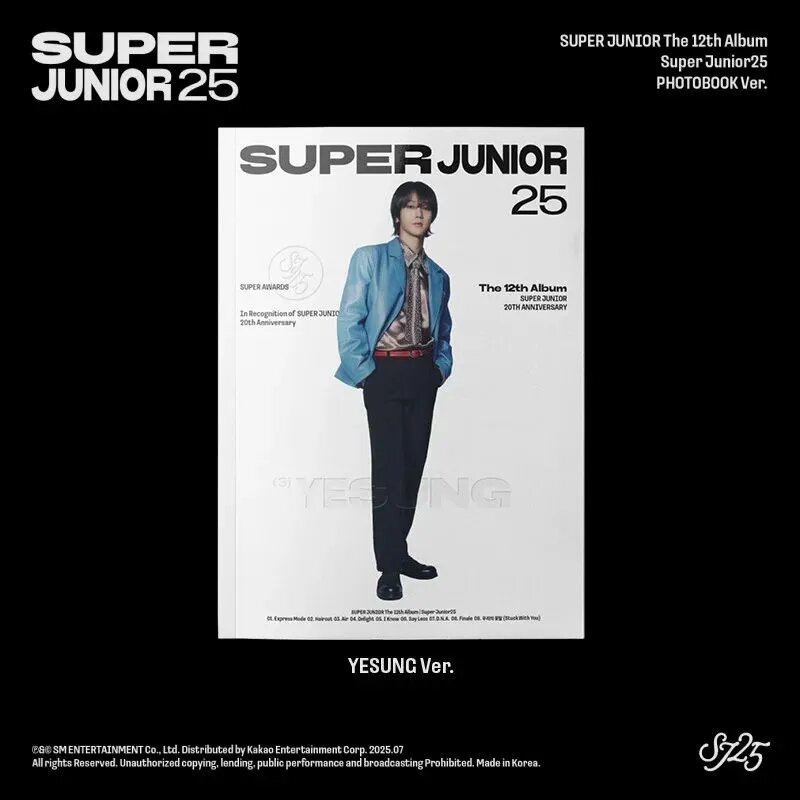 SUPER JUNIOR - SUPER JUNIOR25 12-й альбом, YESUNG