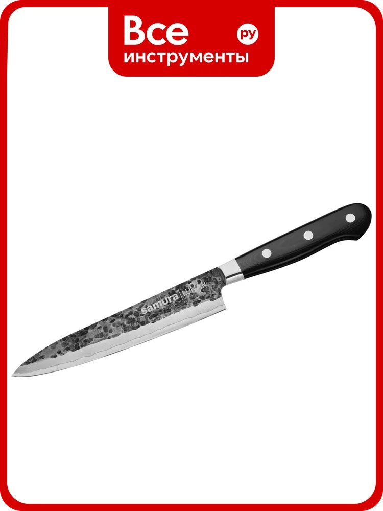 Нож кухонный универсальный Samura PRO-S LUNAR 152 мм SPL-0023/K