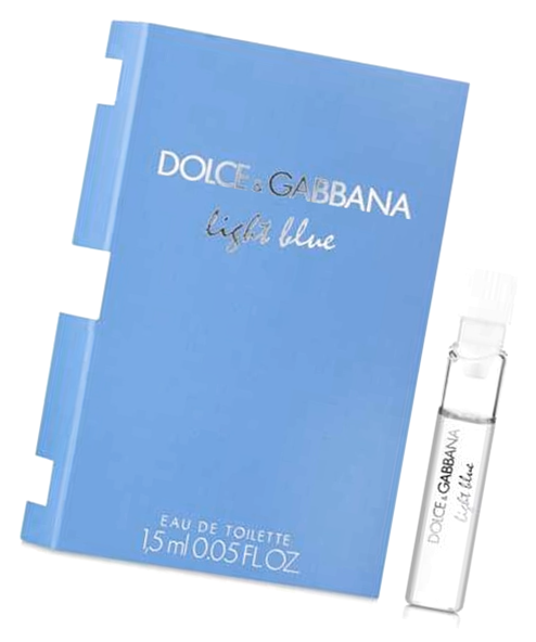 Dolce & Gabbana Light Blue туалетная вода 1.5 мл для женщин сэмпл / Лайт Блю Дольче Габбана
