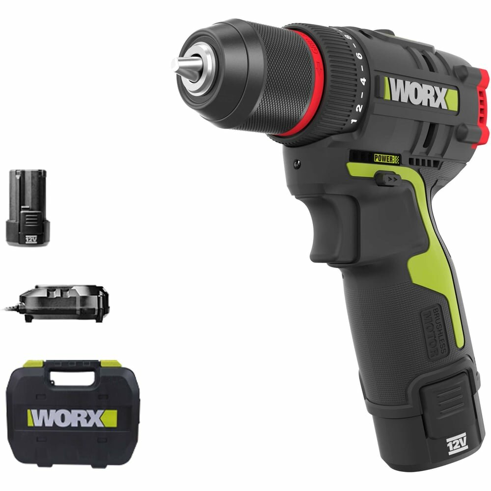 Аккумуляторная дрель-шуруповерт WORX Professional WU130X