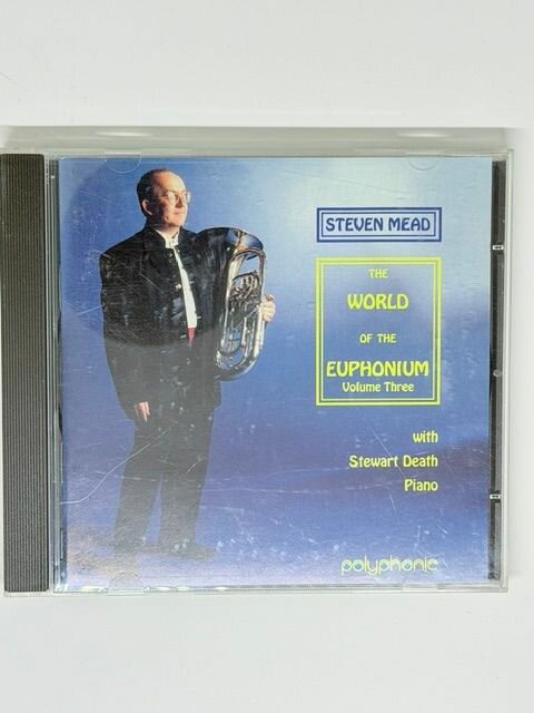 Музыкальный диск Steven Mead-The World Of The Euphonium Volume Three(CD, UK) '97 MINT