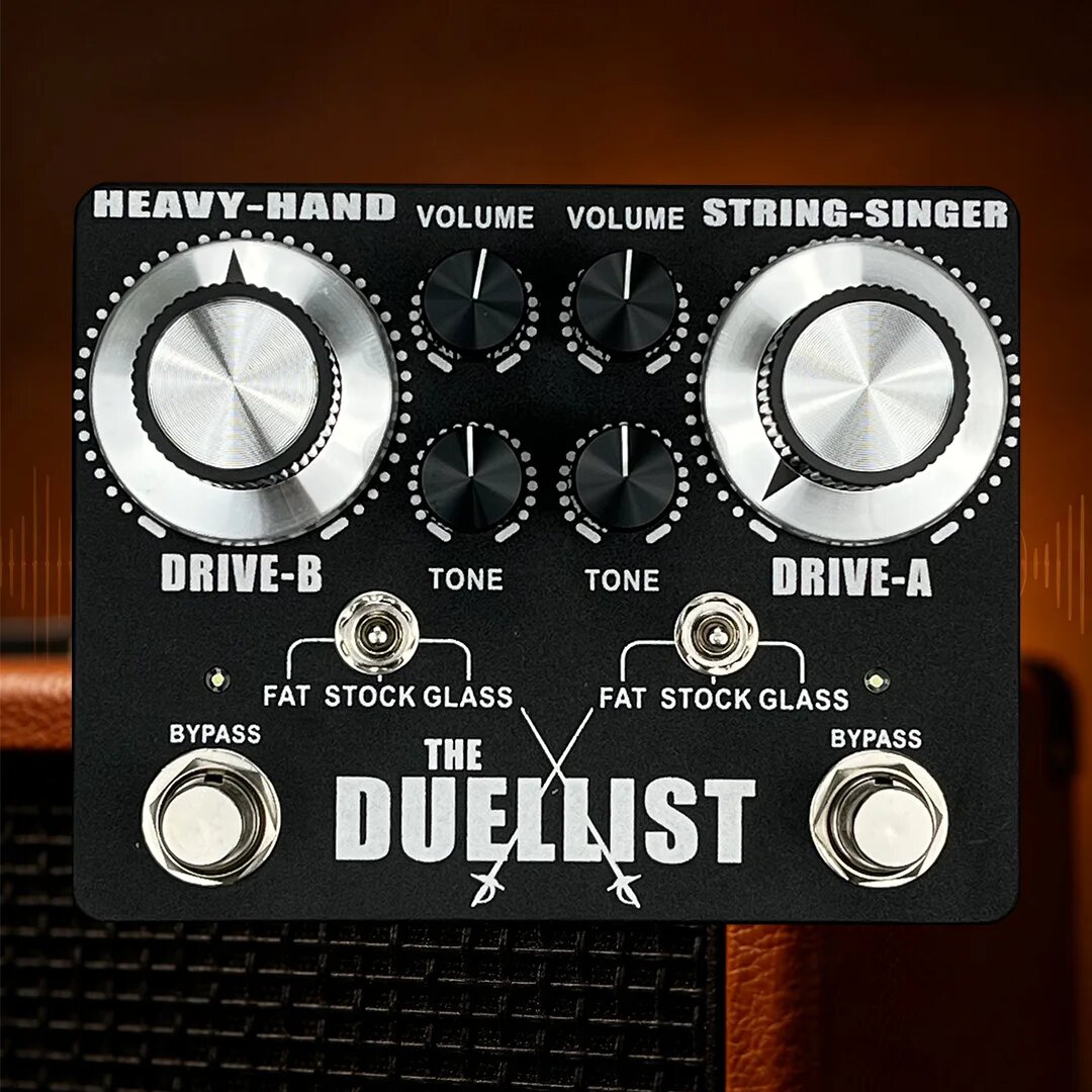 JHS XIAO King Tone Duellist OVERDRIVE Дисторшн Педаль