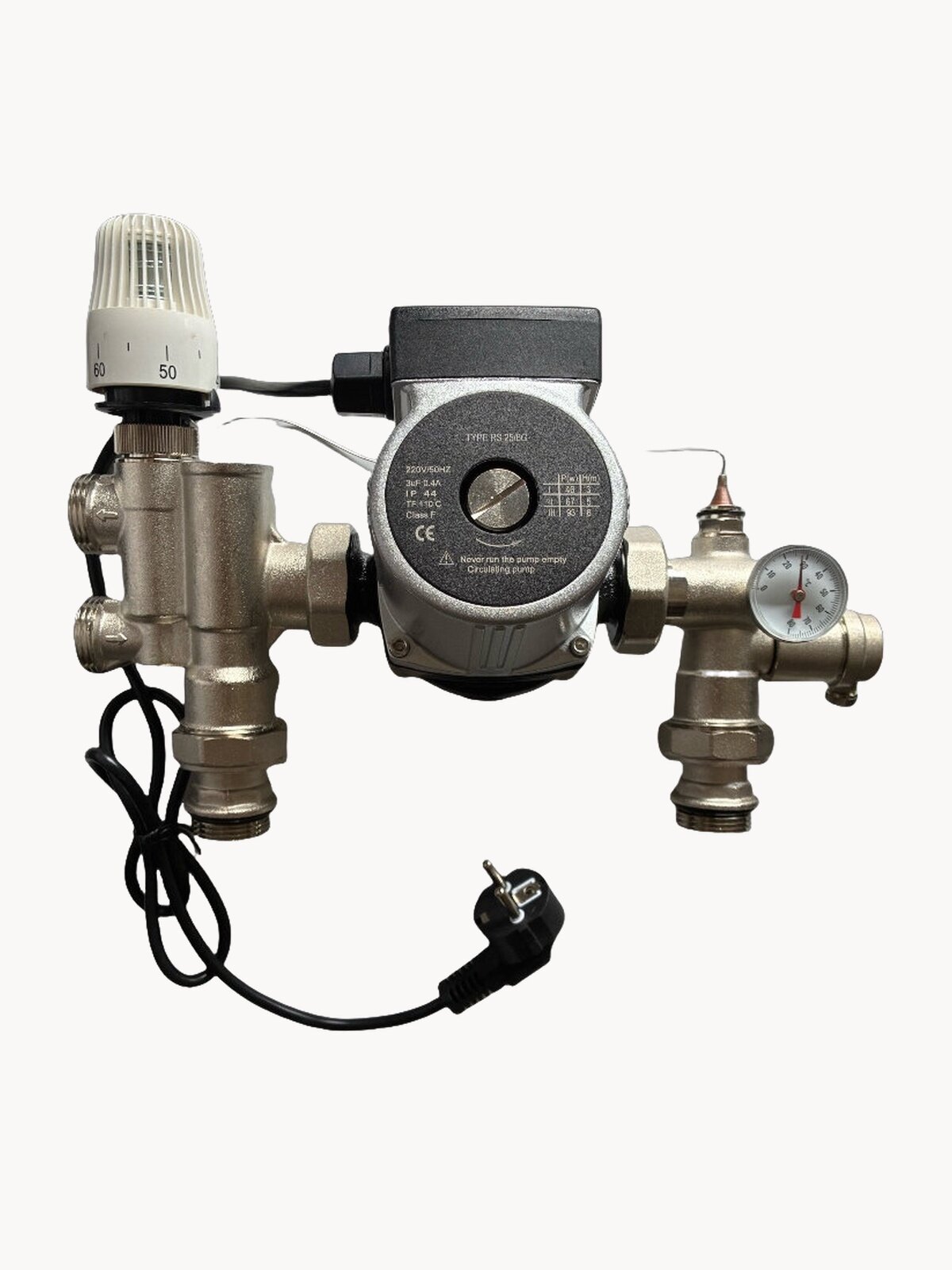 Коллектор для теплого пола Комплект для теплого пола на 6 контура BAOSHI