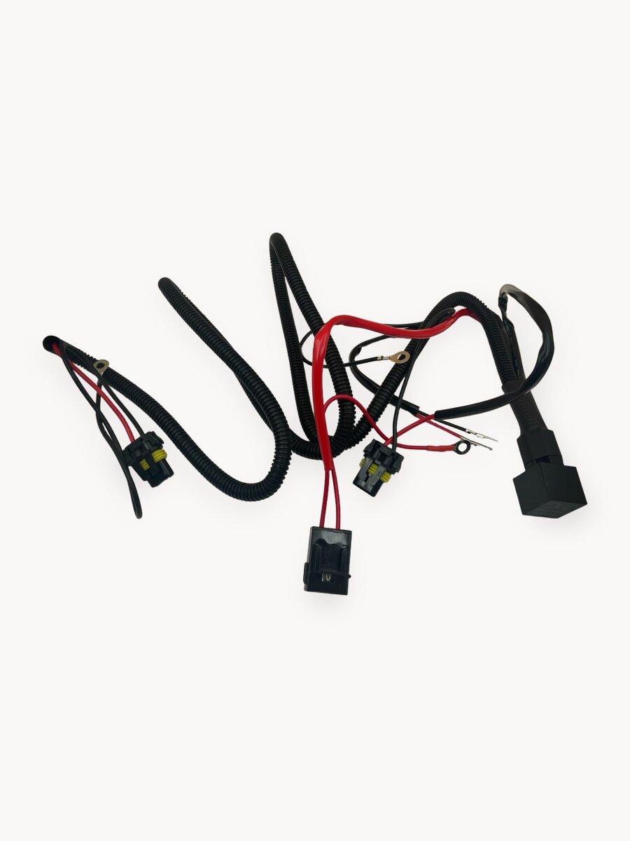 Проводка для птф Hyundai Kia Toyota. Доп. питание 12V.