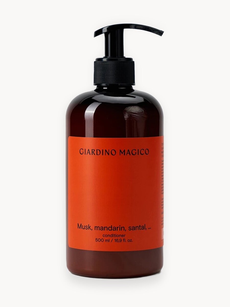 Питательный кондиционер для волос GIARDINO MAGICO. Musk, mandarin, santal, , 500 мл