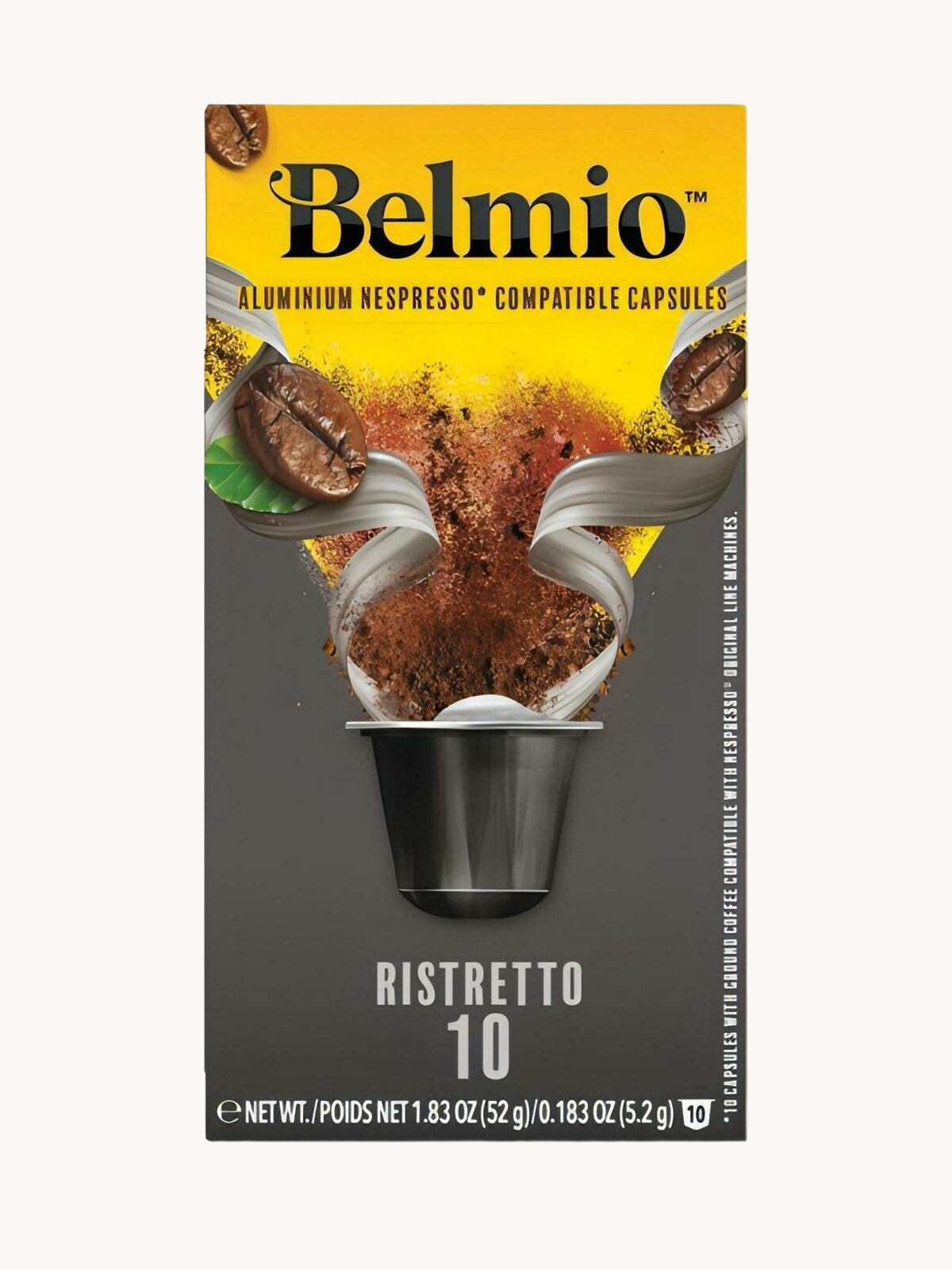 Кофе в капсулах Belmio Ristretto (intensity 10)