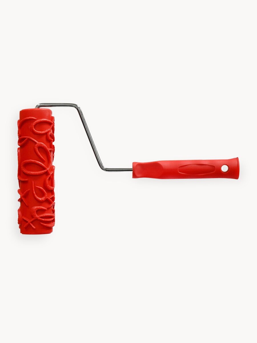 Валик PQtools "Лоза", для декора, для бетона, цемента, дерева, гипсокартона