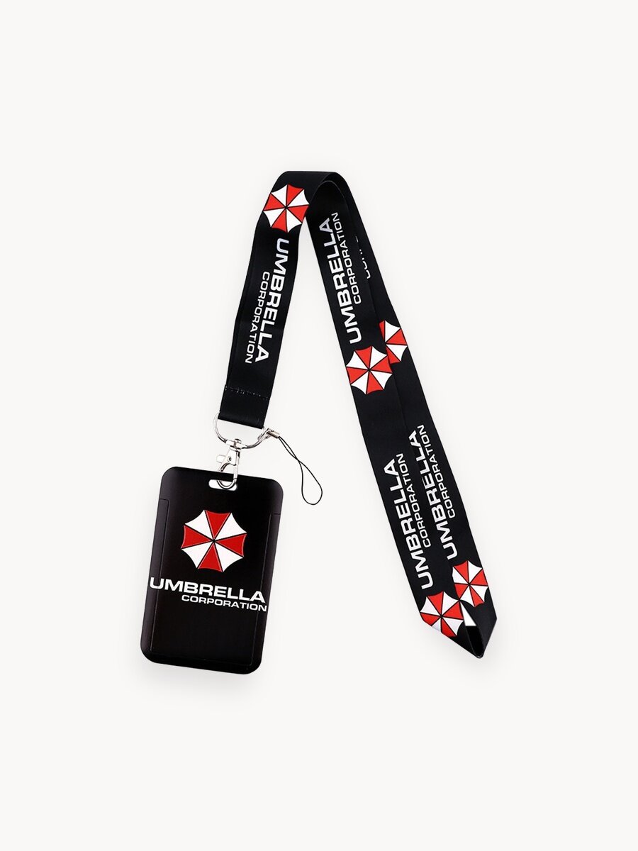 Бейдж для пропуска с лентой Umbrella
