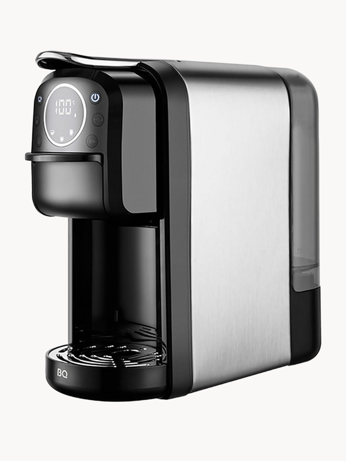 Кофеварка BQ CM3004 Стальной-Черный