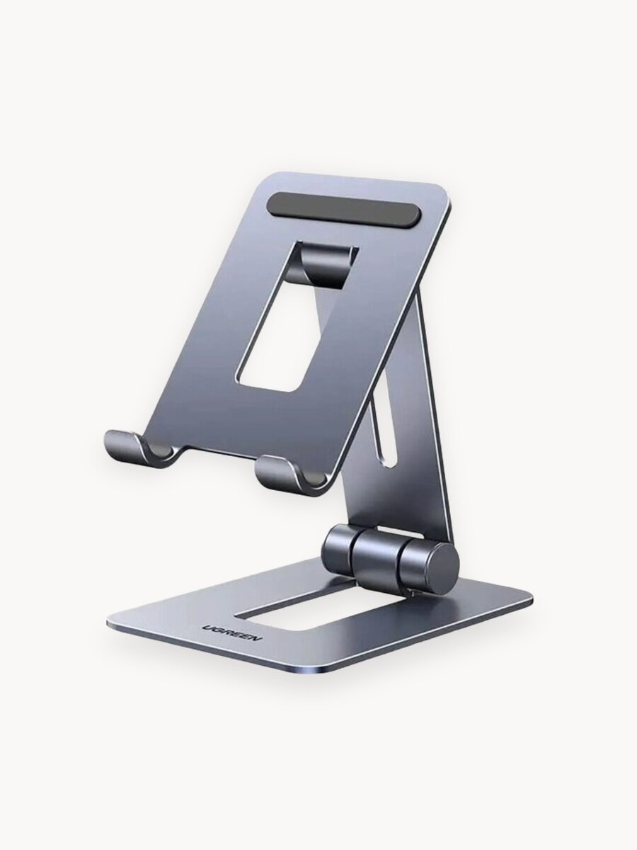 Подставка Ugreen для телефона или планшета, настольная, складная, сталь( 15608)