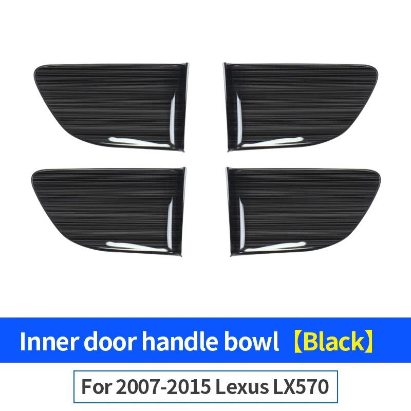 Панель дверной ручки из нержавеющей стали для Lexus LX570 LX 570 2007-2015 2014 2013 2012 2011 2010 2009 аксессуары для украшения интерьера