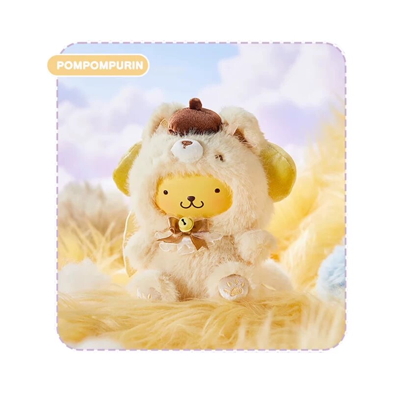 В наличии: Оригинальный виниловый плюшевый брелок-сюрприз MINISO Sanrio Island Fox Series (слепая коробка)