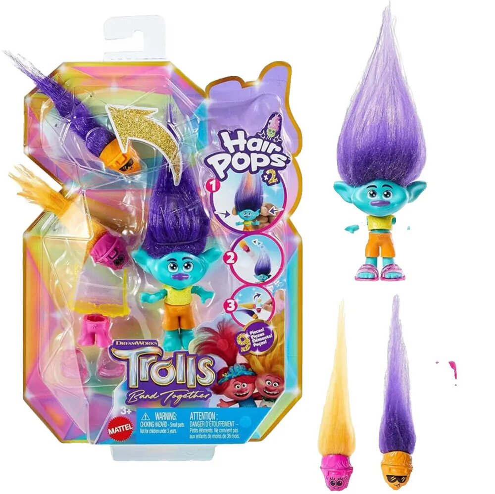 Trolls Band Together & Hasbro Небольшие скульптуры, подарки для детей