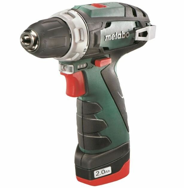 Дрель-шуруповерт Metabo PowerMaxx BS 2014 Basic 2.0Ah x2 Case 600080500