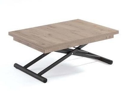 Стол-трансформер В2476 дуб вотан, прямоугольный, 100/200х68х77 см, лмдф