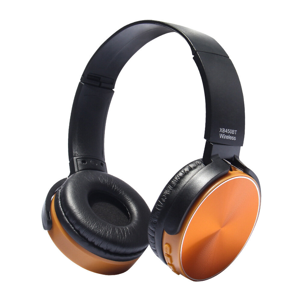 Наушники 450BT беспроводные с микрофоном для свободного вызова стерео Hi-Fi глубокий бас наушники на уши для мобильного телефона компьютер универсальные, BT5.0, диаметр драйвера 40мм, импеданс 32ом, чувствительность 108дБ±3дБ, диапазон частот