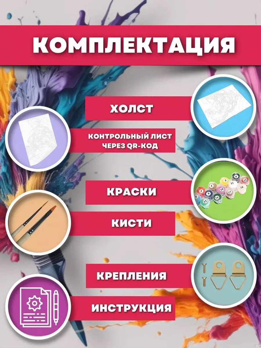 Картина по номерам Эротика