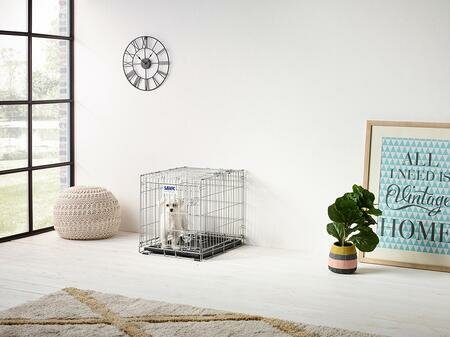 SAVIC DOG RESIDENCE 61 переноска-клетка серая