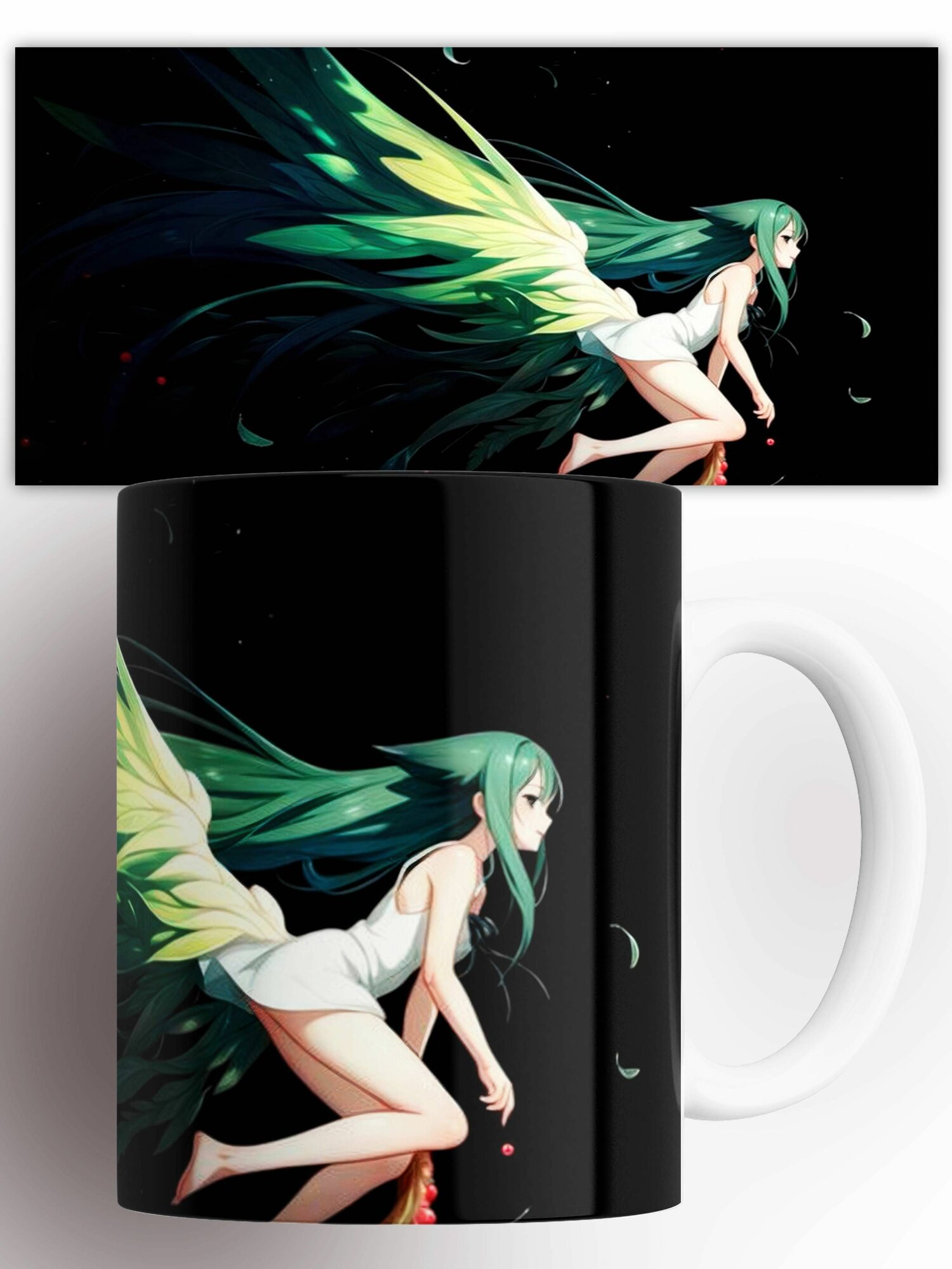 Кружка компьютерная игра Песнь Сайи Saya no Uta 330 мл