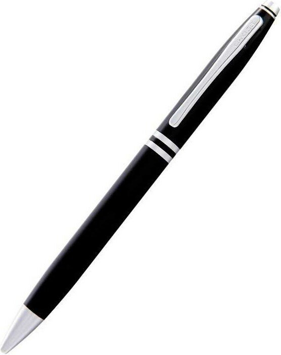 Шариковая ручка Cross Avitar Black Lacquer. Цвет - черный.