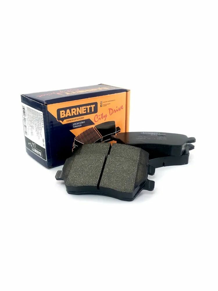 Колодки тормозные передние Barnett City Drive Ларгус 16V, Веста LD001S