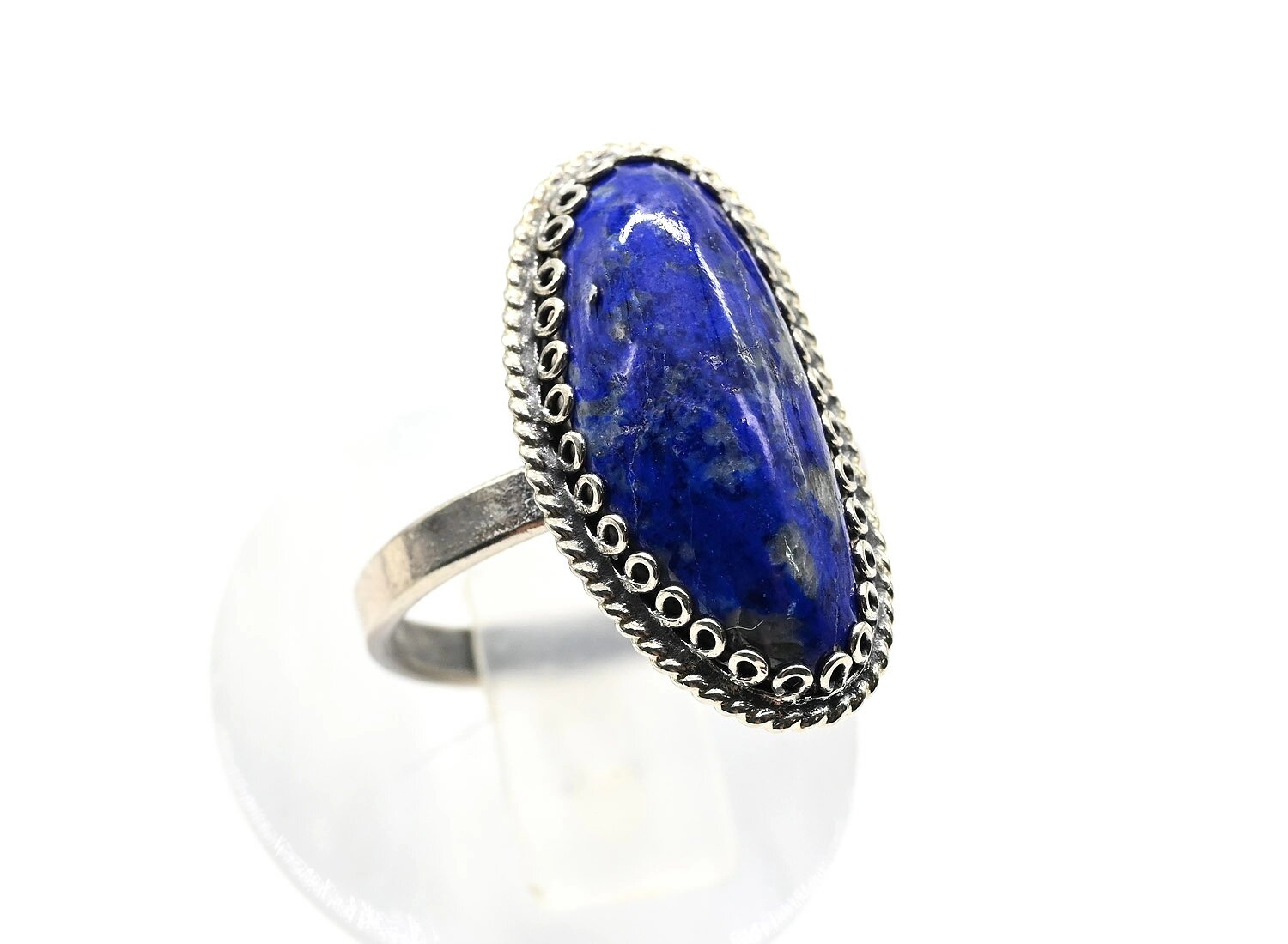 Кольцо, лазурит