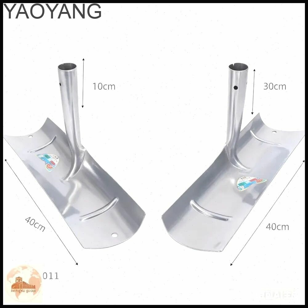 Металлическая лопата для навоза без ручки 40 см, марганцевистая сталь, используется в животноводстве и сельском хозяйстве