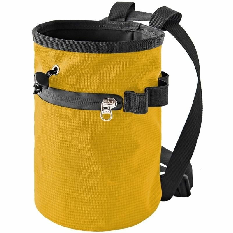 Регулируемый мешочек для магнезии с щеткой и карманами на молнии для скалолазания, Лучший цвет