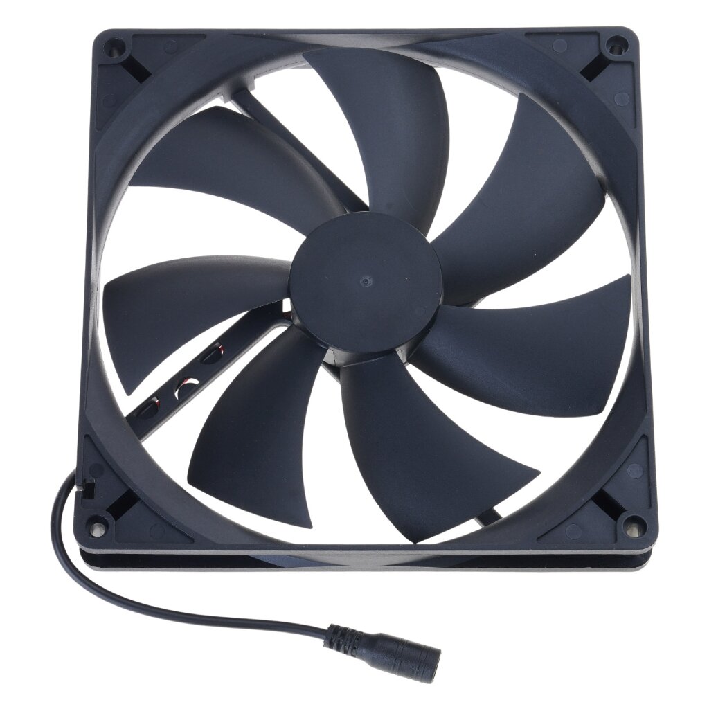 Вытяжной вентилятор корпуса компьютера 18025 12V 0.28A с интерфейсом 5,5x2,1 мм для Серверной приставки маршрутизатора