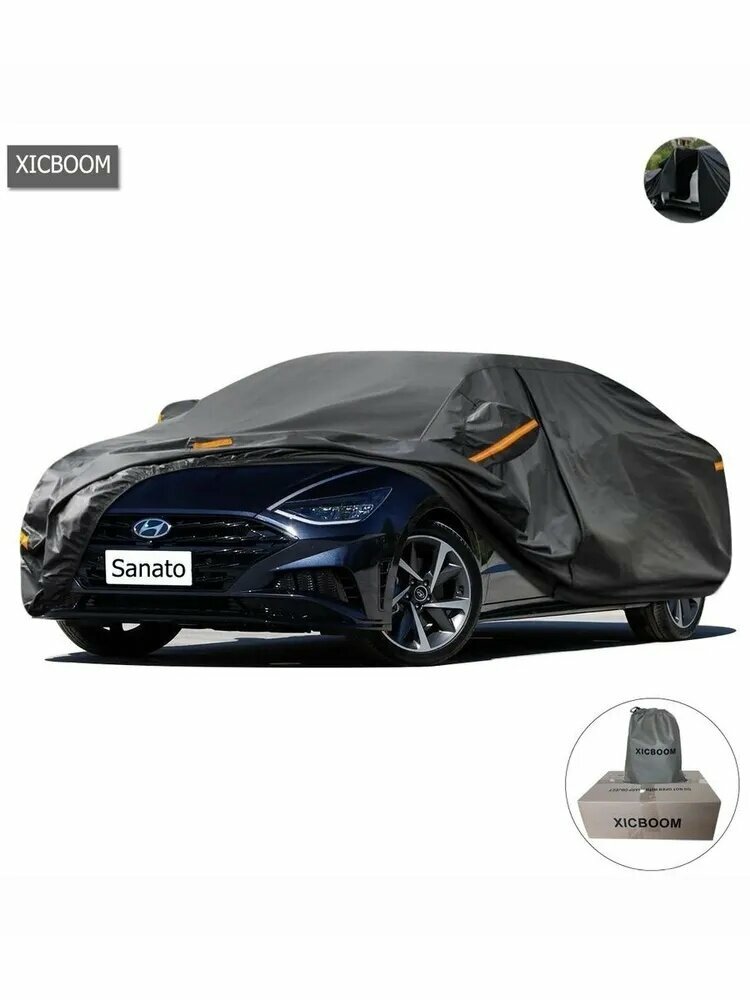 XICBOOM Чехол на автомобиль Hyundai Sonata, Мембранные материалы, Ткань, 1 шт.