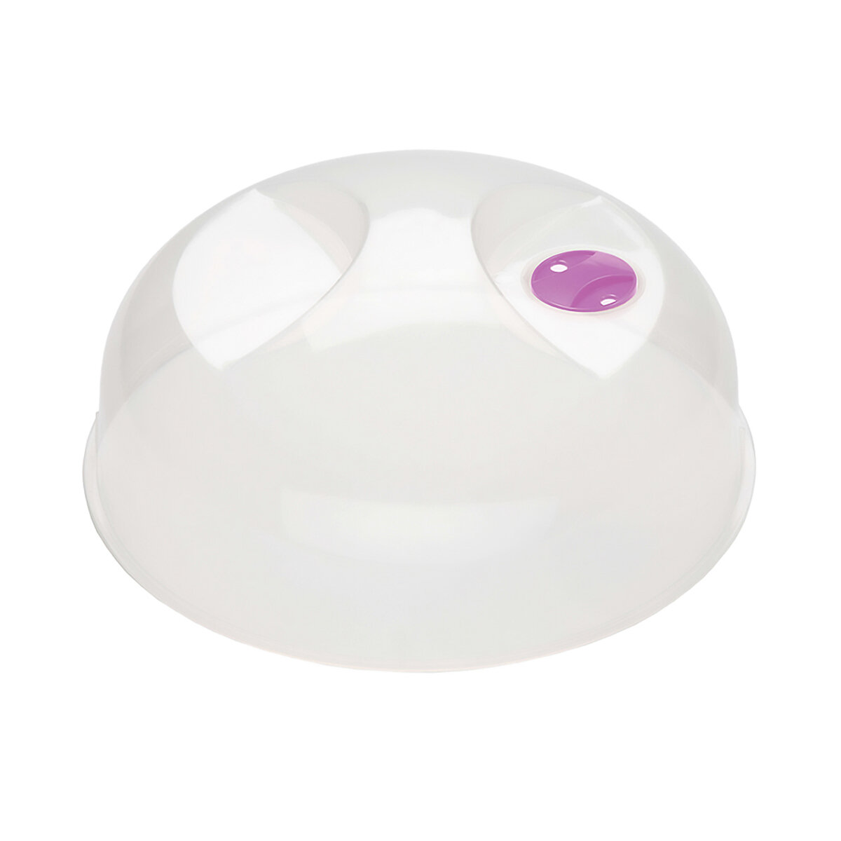 Крышка для СВЧ Phibo диаметр 290 мм, прозрачная, с клапаном