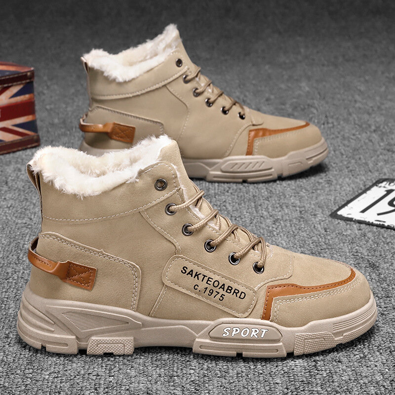 AIS Мартенсы Лето Мужчины Прочные Антискользящие Для работы Кожа