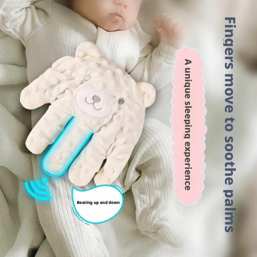 Успокаивающие электрические игрушки для младенцев и детей, дающие ощущение защищенности маме-ладошке, игрушки для сна