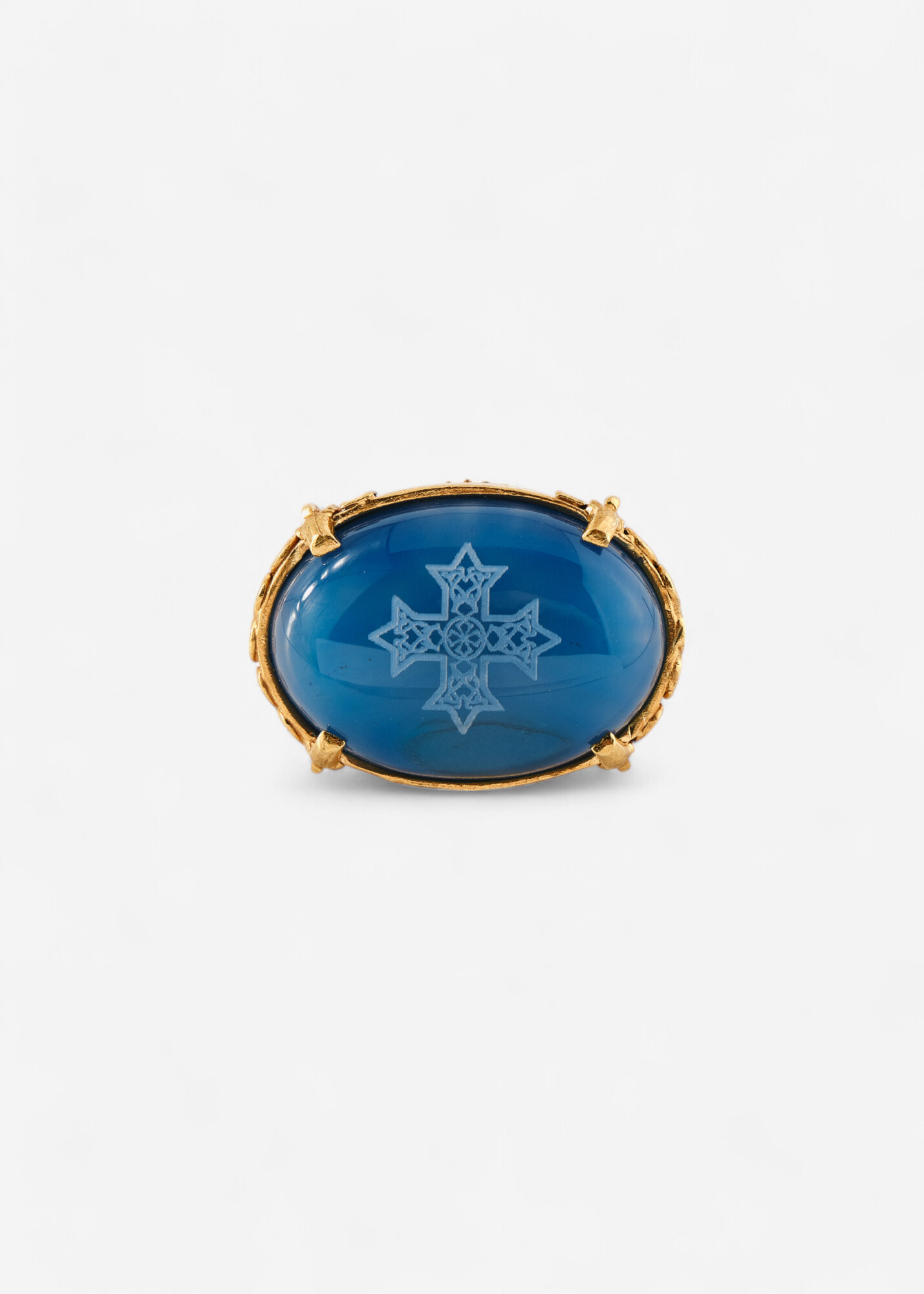 Кольцо, агат