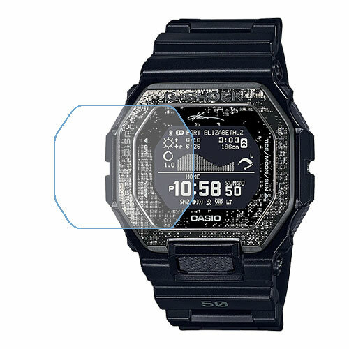 Скрин Мобайл защитный экран для часов Casio GBX-100KI-1 из нано стекло 9H