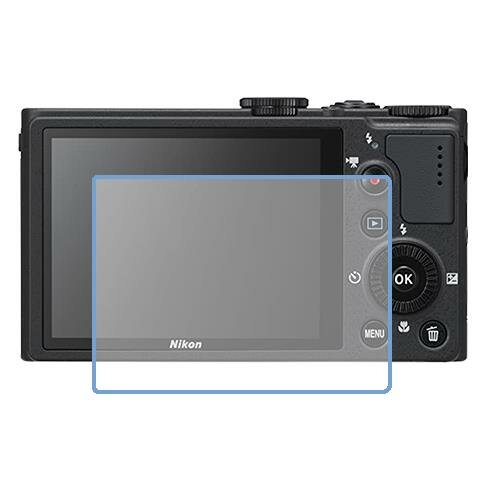Скрин Мобайл защитный экран для фотоаппарата Nikon Coolpix P310 из нано стекло 9H