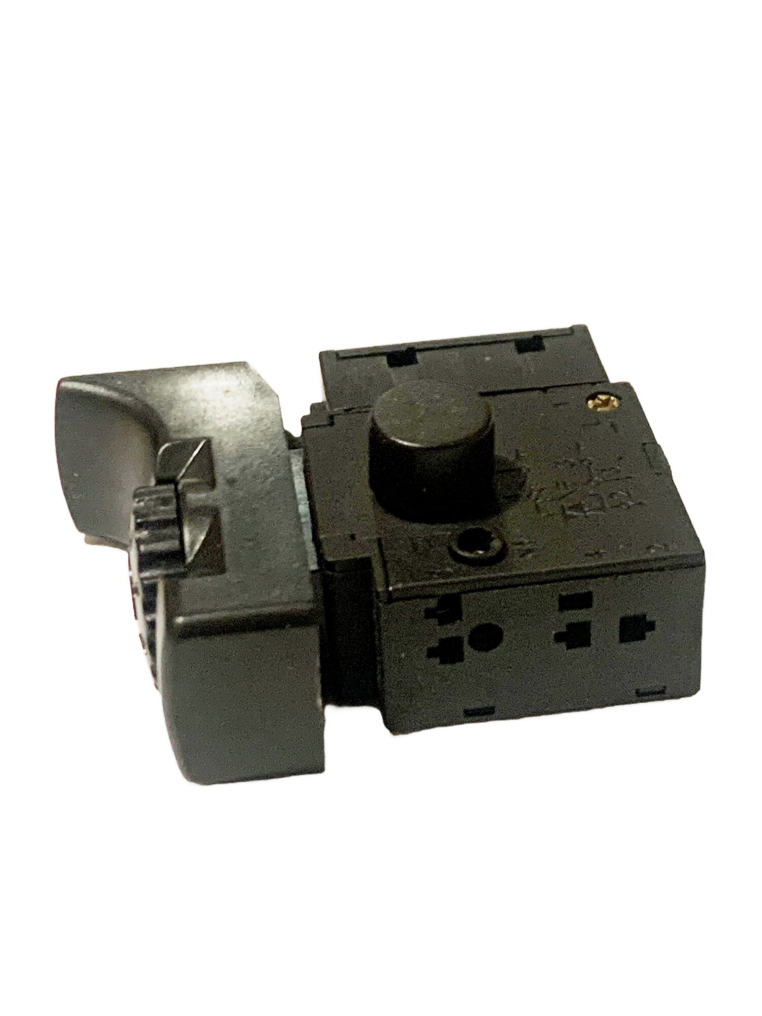 Выключатель 5Е4 (6А) с регулировкой оборотов и фиксатором, для китайских перфораторов, дрелей.