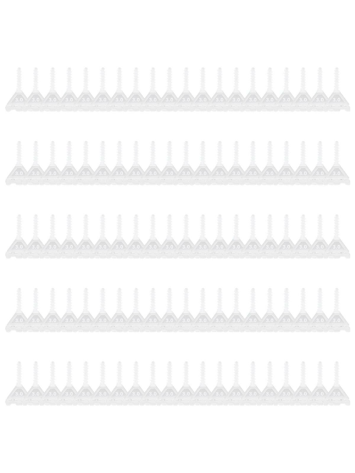 100шт Клипсы для выравнивания плитки Распорные планки Вата для укладки плитки Стены Пол