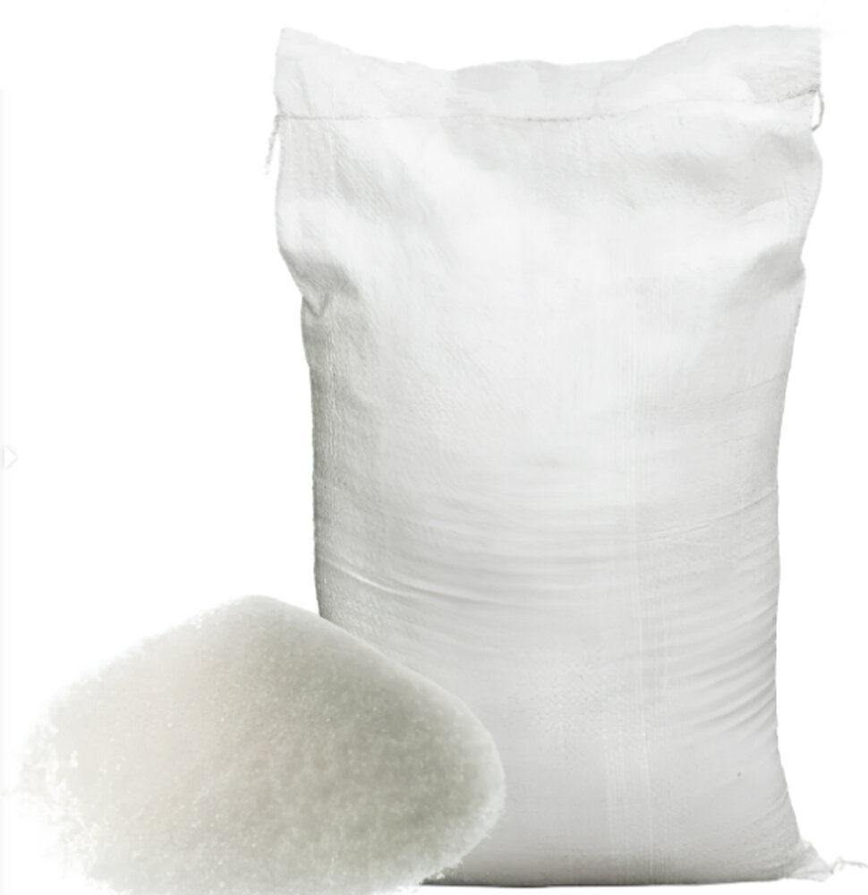 Стекольная засыпка Aquaviva 0,5 - 1,5 мм, мешок 20 кг / Наполнитель для фильтра