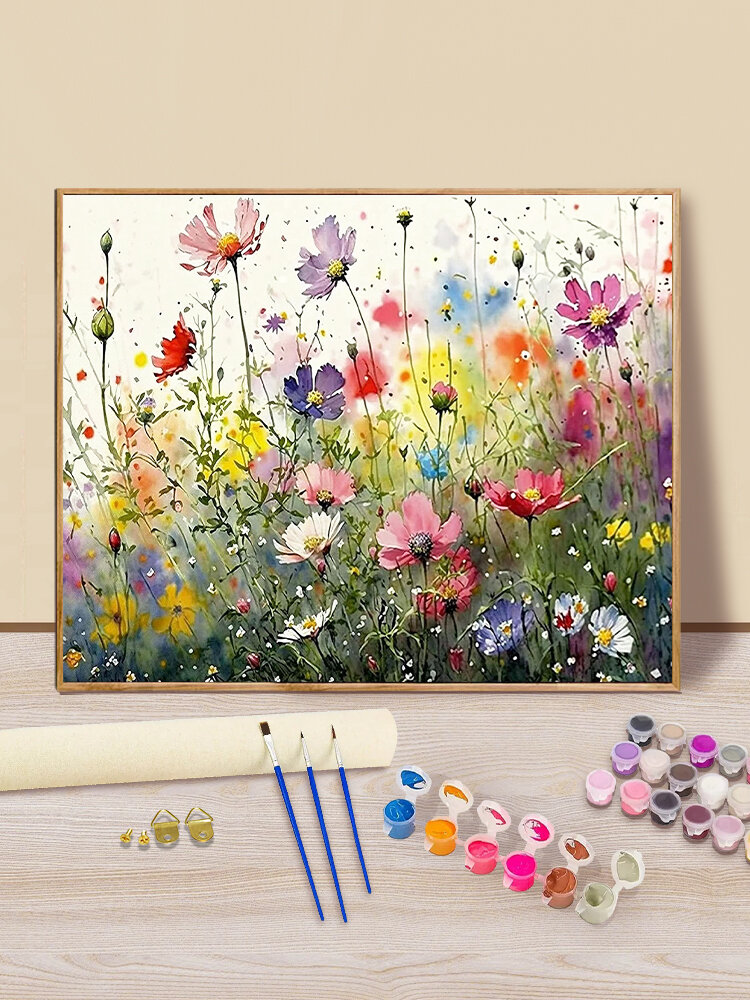 Картина по номерам 40x50 см, набор для рисования акриловыми красками на холсте, творческий набор для взрослых и подростков, расслабляющее хобби и интерьерная картина своими руками