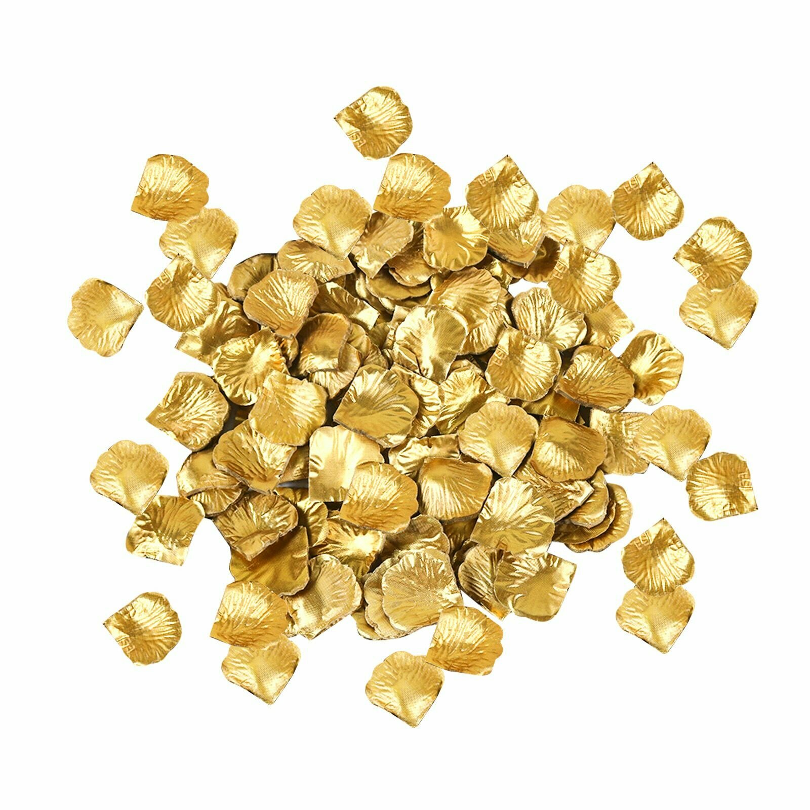 Золотые лепестки для декора