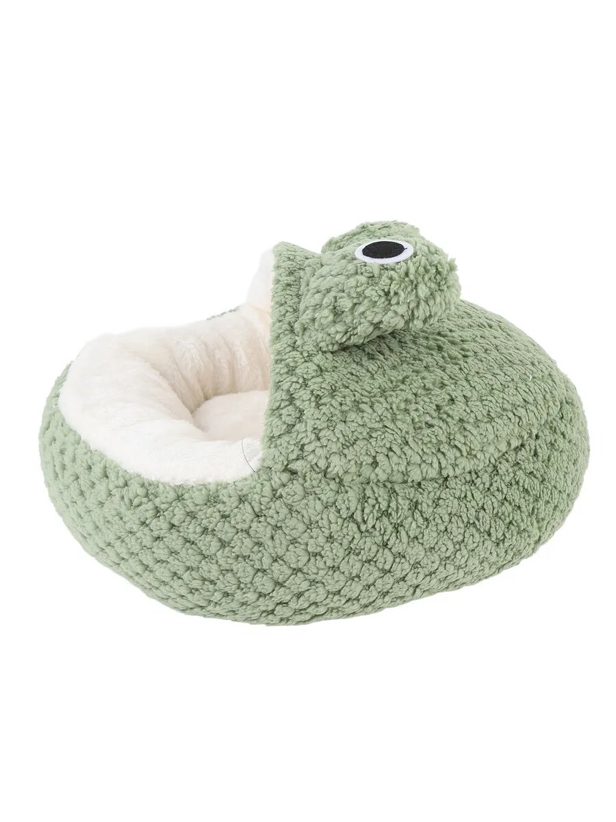 Диван-кровать для домашних животных в форме милой лягушки,