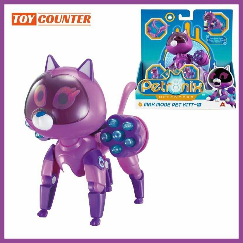 Игрушка питомец-трансформер Китти макс-мод. Petronix Emma