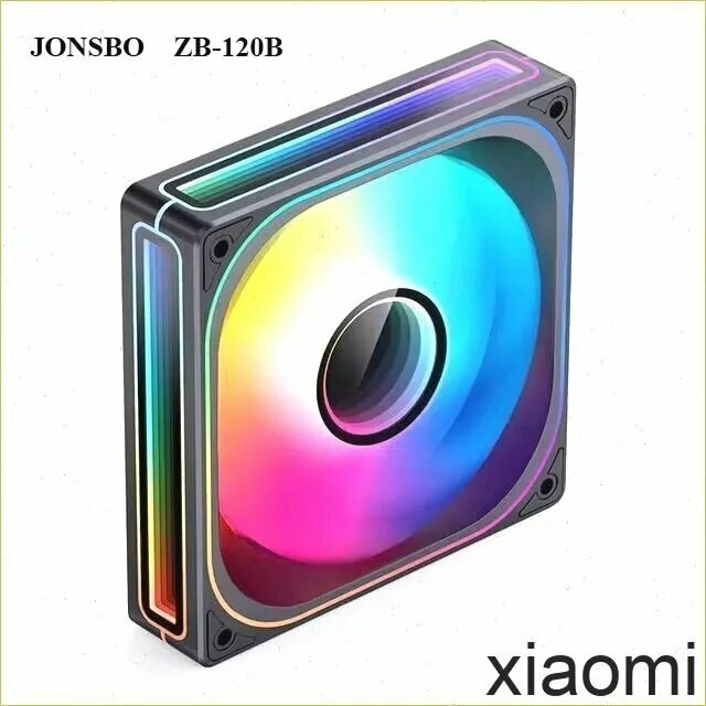 Xiaomi YouPin JONSBO ZB-120/240/360 Вентилятор для охлаждения компьютера Building block fan ARGB, 12-сантиметровый соединенный вентилятор шасси ZA120