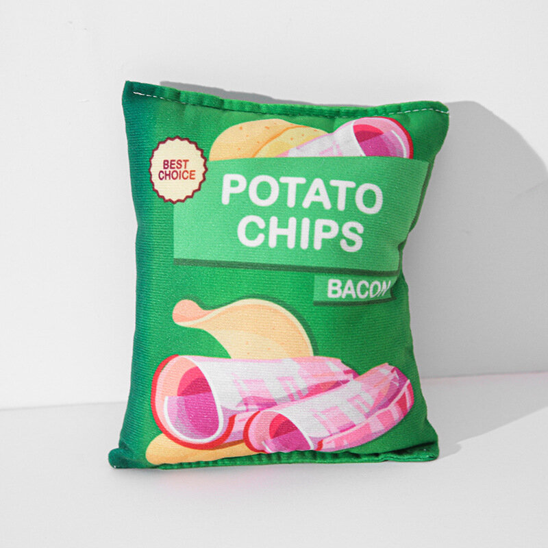 Симулятор картофельных чипсов для домашних животных плюшевые игрушки для собак Amazon Чипсы из зеленого картофеля
