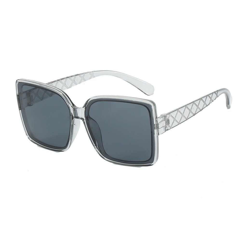 Квадратный круглый JYL Очки солнца Квадрат Решетка УФ Уличная Стиль/WF1203
