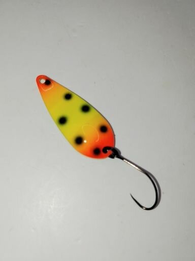 Блесна FOREST PAL Limited 35 мм UV 3.8 г воблер-блесна для щуки, окуня, судака и жереха