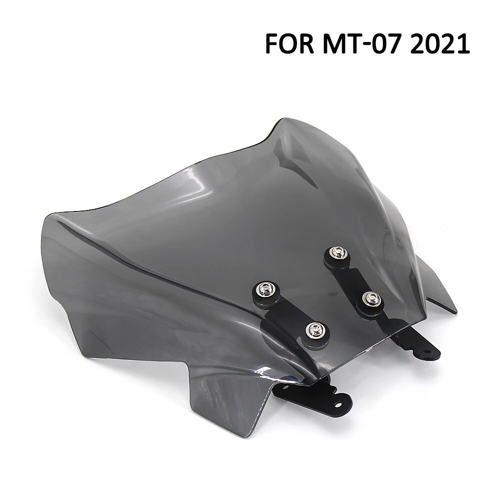 Лобовое стекло для Yamaha MT-07 2021-2024, серое