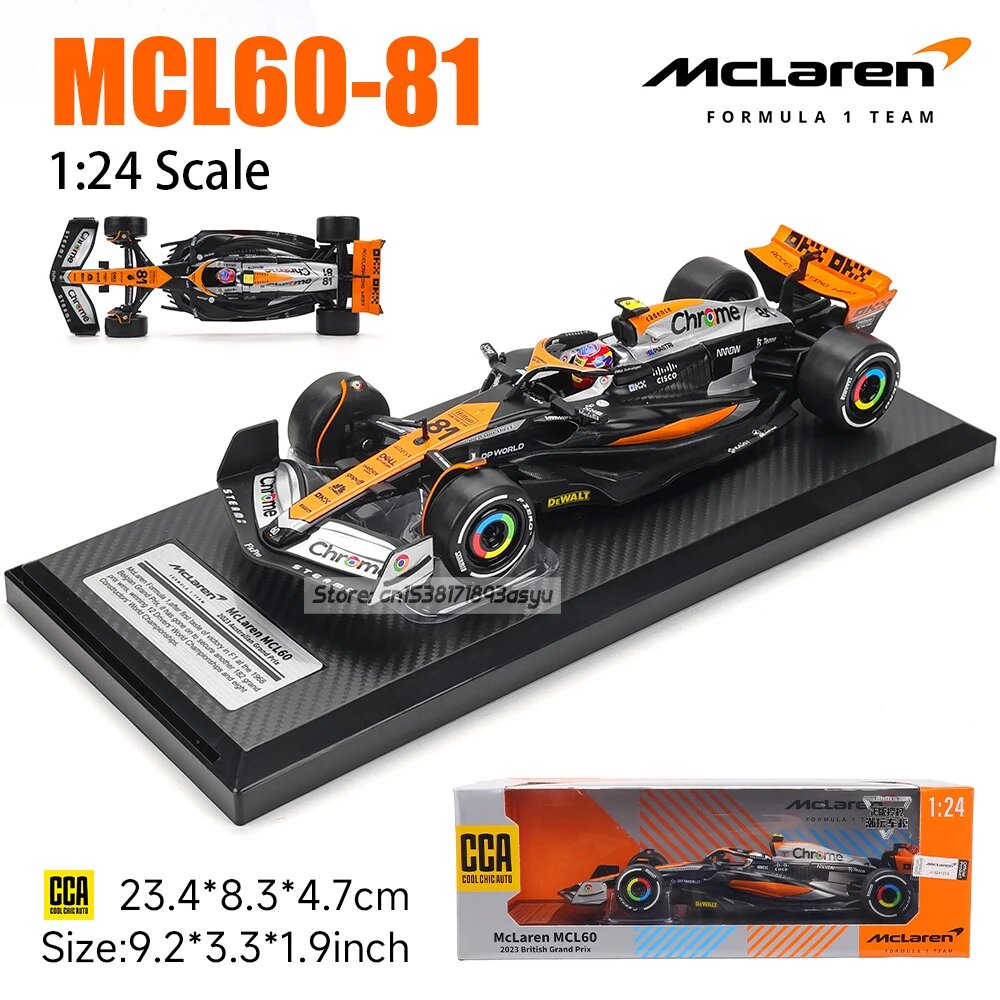 Модель McLaren MCL60-81 F1 Team 1:24, Цвет: 1-24