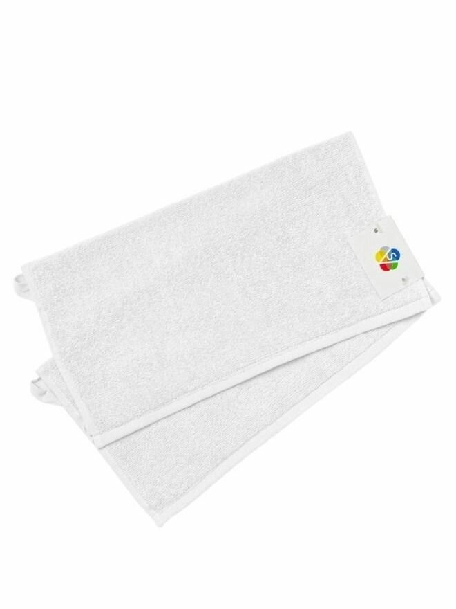 Полотенце идеал 2шт, 40x40см, махровое 100% хлопок, белый (для рук и лица, кухонное) STENOVA HOME